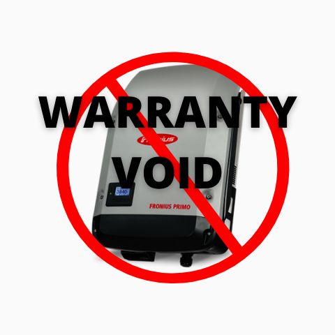 Direct Sunlight Voids Your Solar Inverter Warranty | Sunny Covers